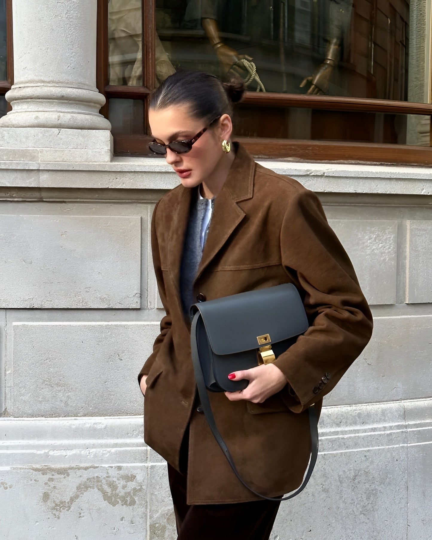 Lieve | Classic Suede Blazer for Women – urbann-vibe