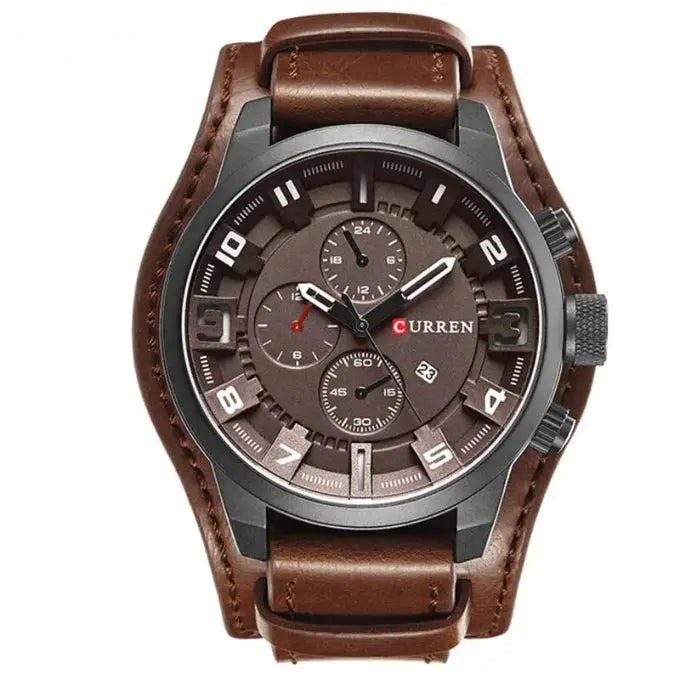 Logan Classic Leather Watch – urbann-vibe