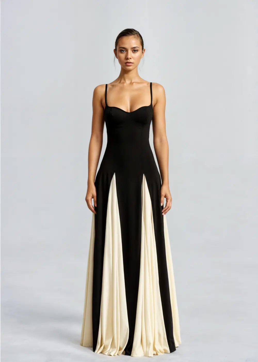 Elegant Maxi Dress For Women With Soft Drape And Elongated Silhouette ...