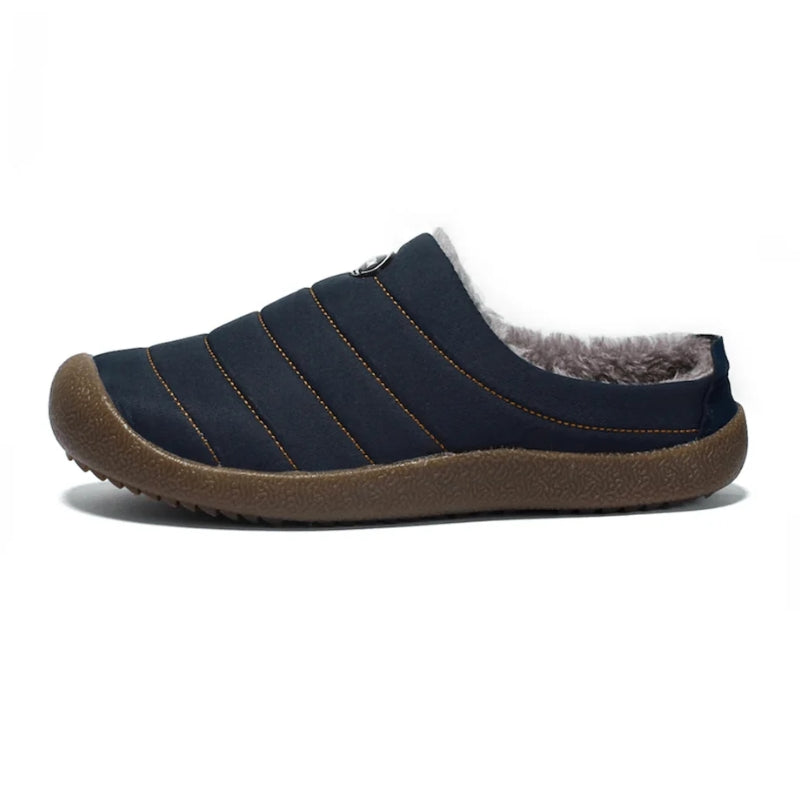 Unisex Winter Clogs With Fleece Lining Waterproof And Non Slip Memory ...